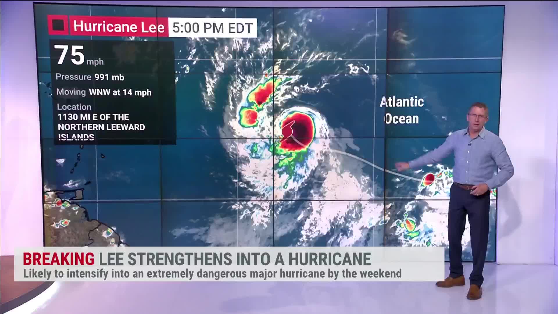 Lee Becomes Hurricane In Atlantic - Videos from The Weather Channel