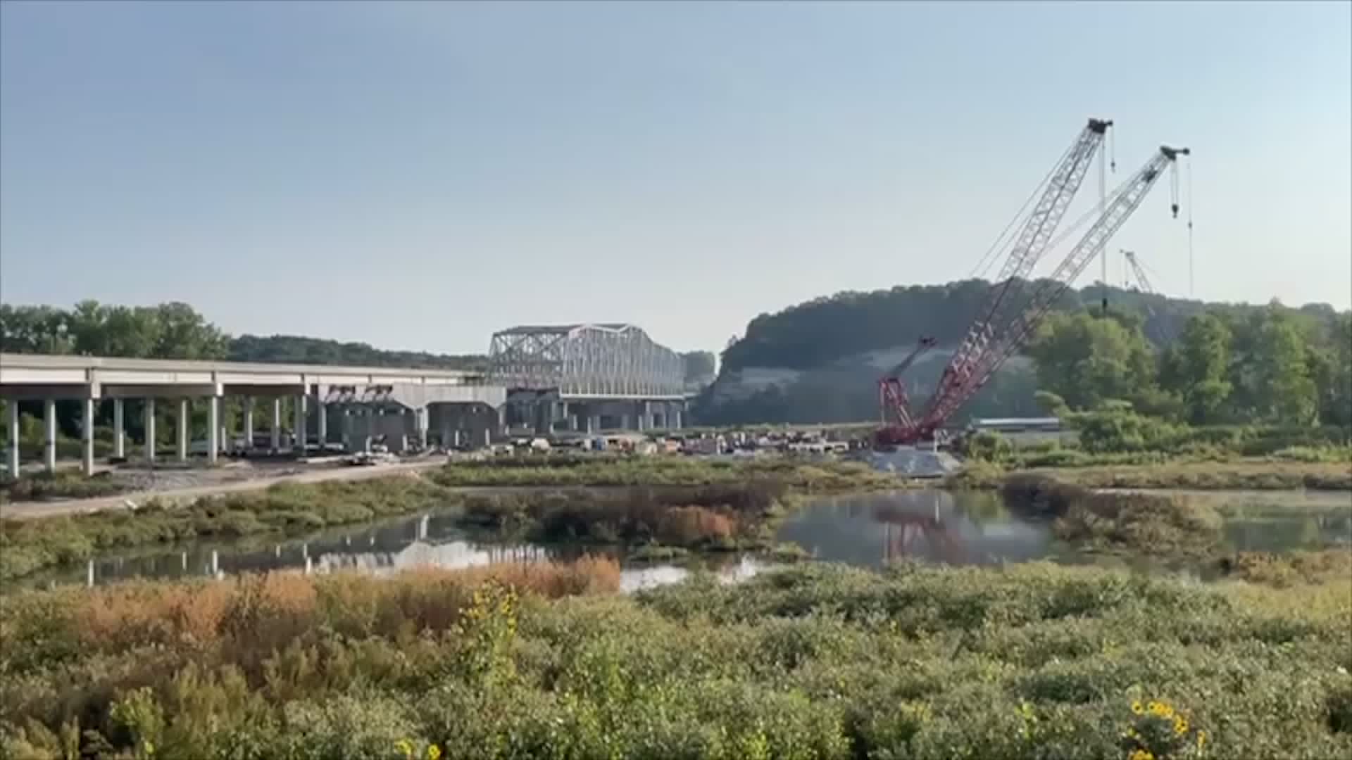 Watch: Missouri RIver Bridge Blown Up - Videos from The Weather Channel