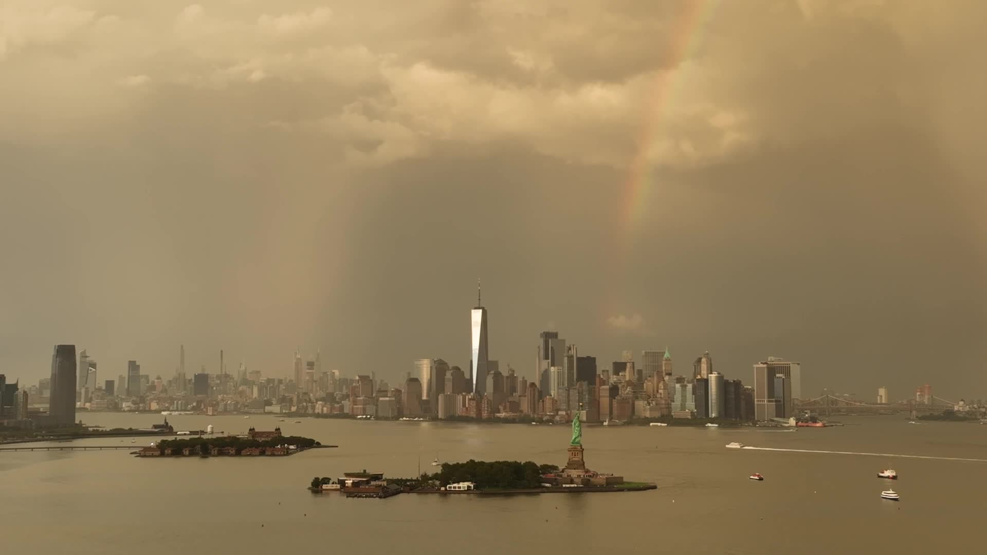 Rainbow Brings Peace On 9/11 Anniversary - Videos from The Weather Channel