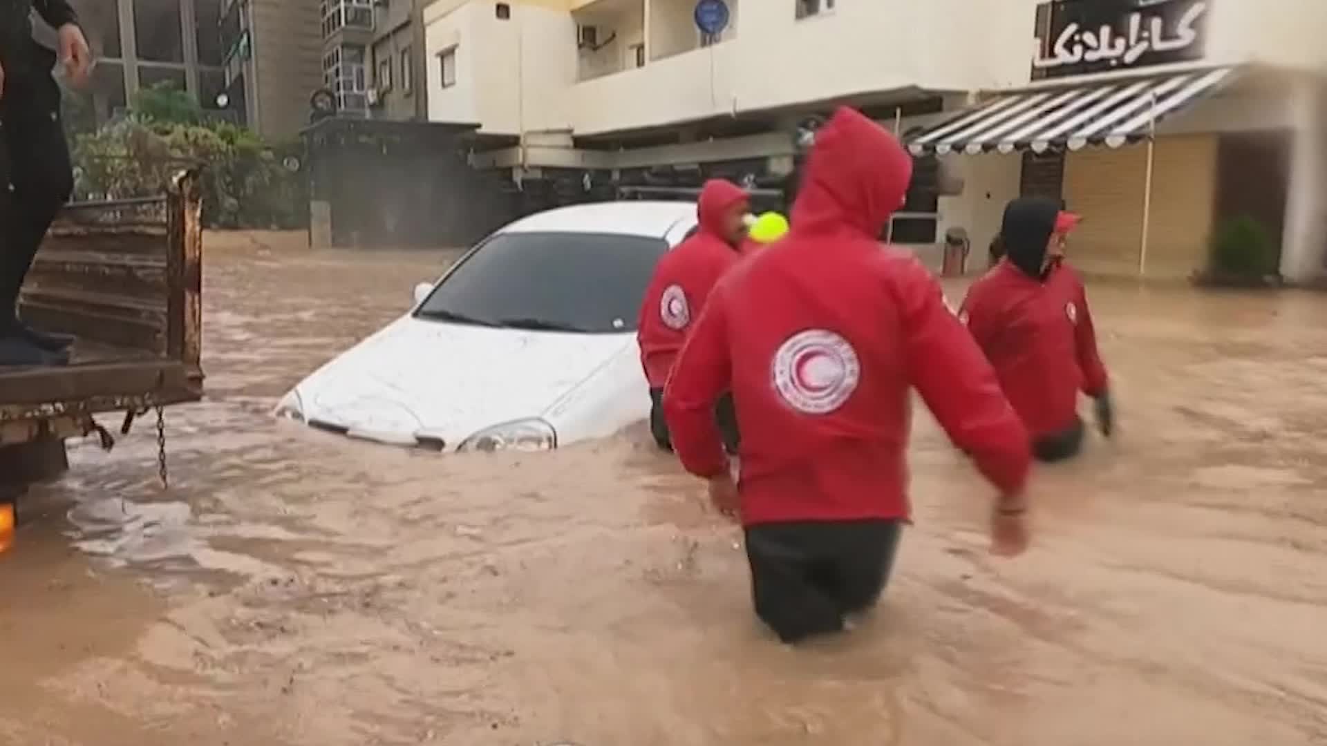 Devastating Scenes Of Libya Flooding - Videos from The Weather Channel