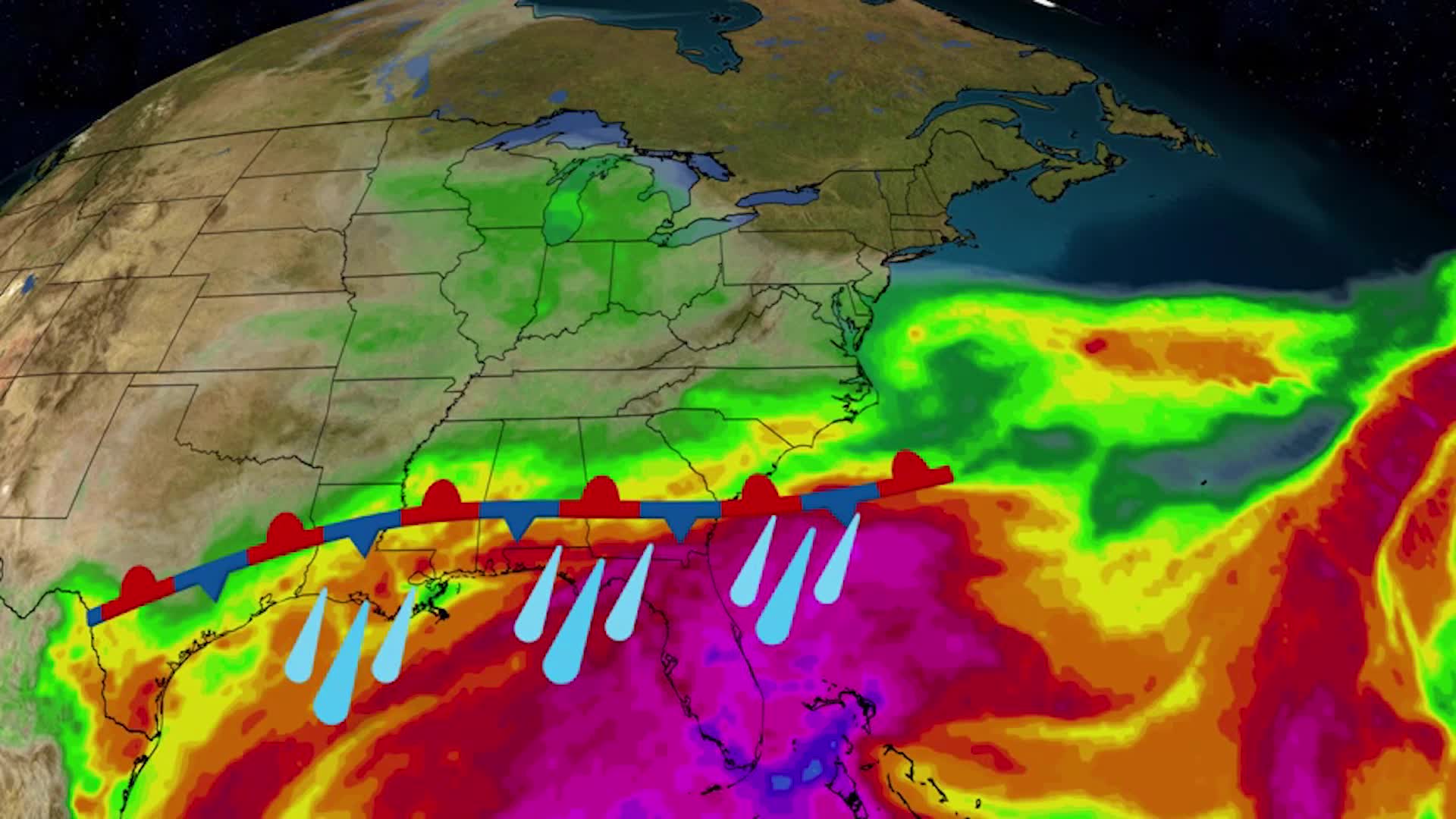 Wet Week In Florida And Southeast - Videos from The Weather Channel