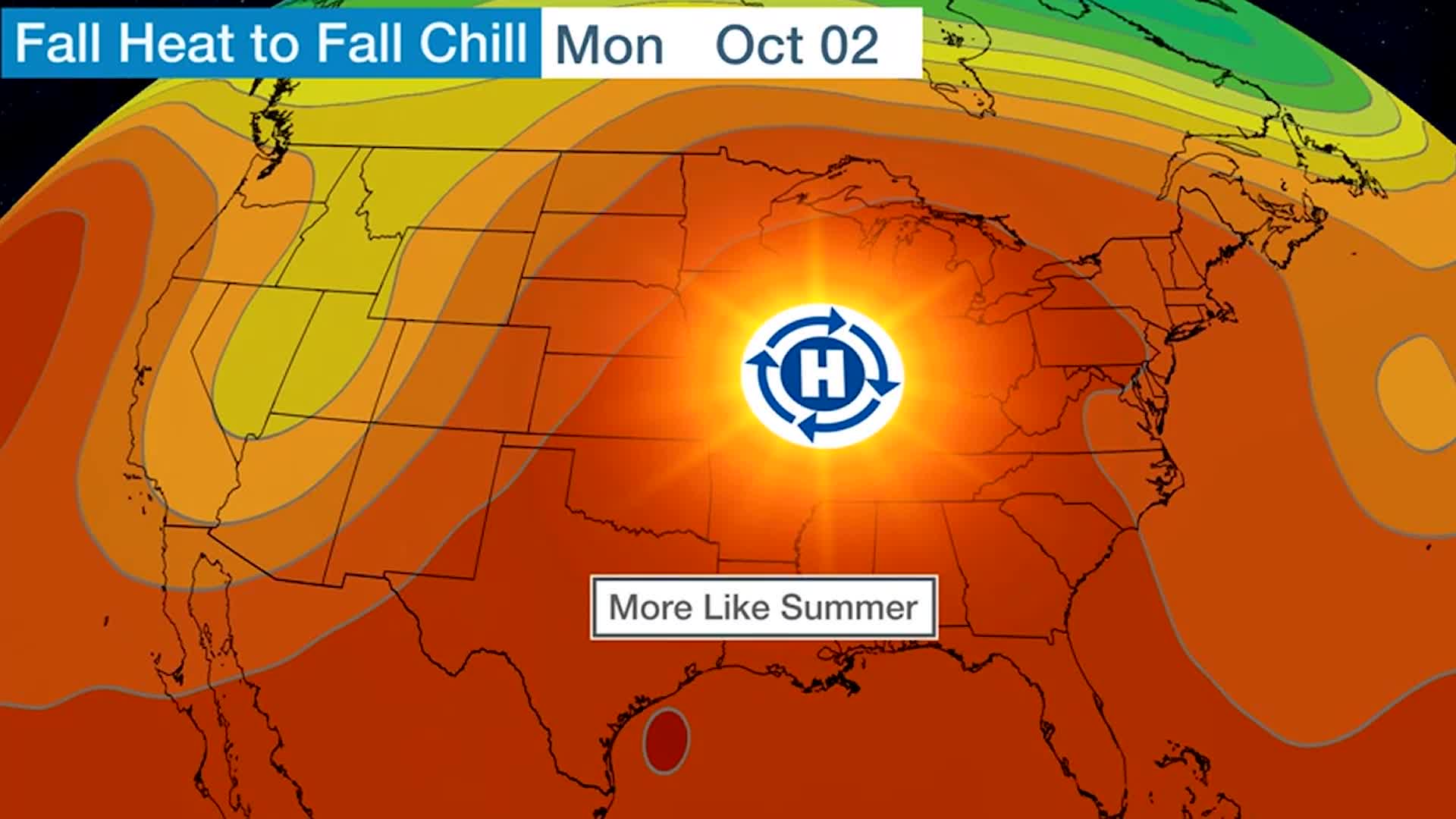 Record Heat Changes To Cooler Temps - Videos from The Weather Channel