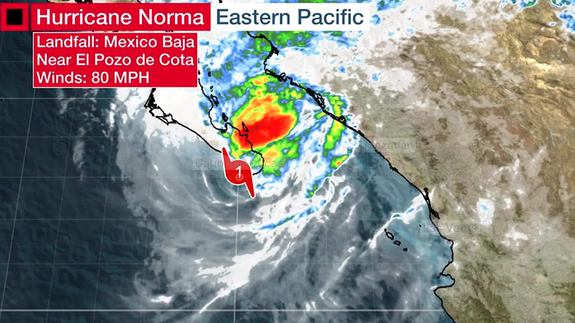 Norma Makes First Landfall In Mexico - Videos from The Weather Channel