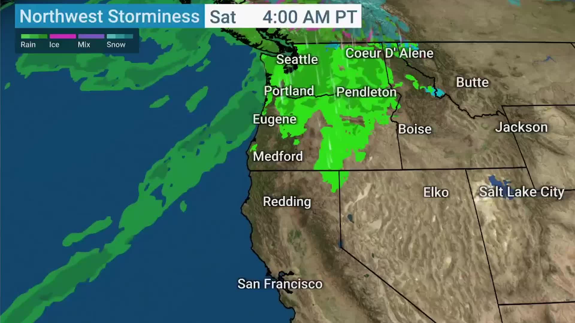 Parade Of Storms Continuing In Northwest - Videos from The Weather Channel