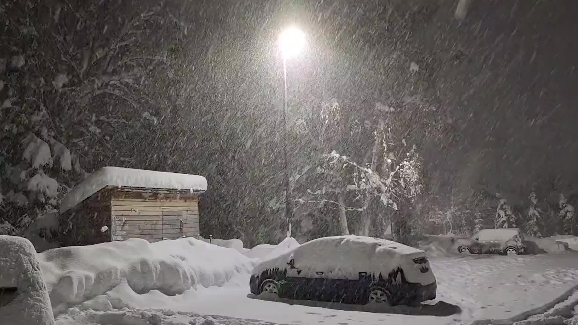 November Snow Has Piled Up In Anchorage - Videos from The Weather Channel
