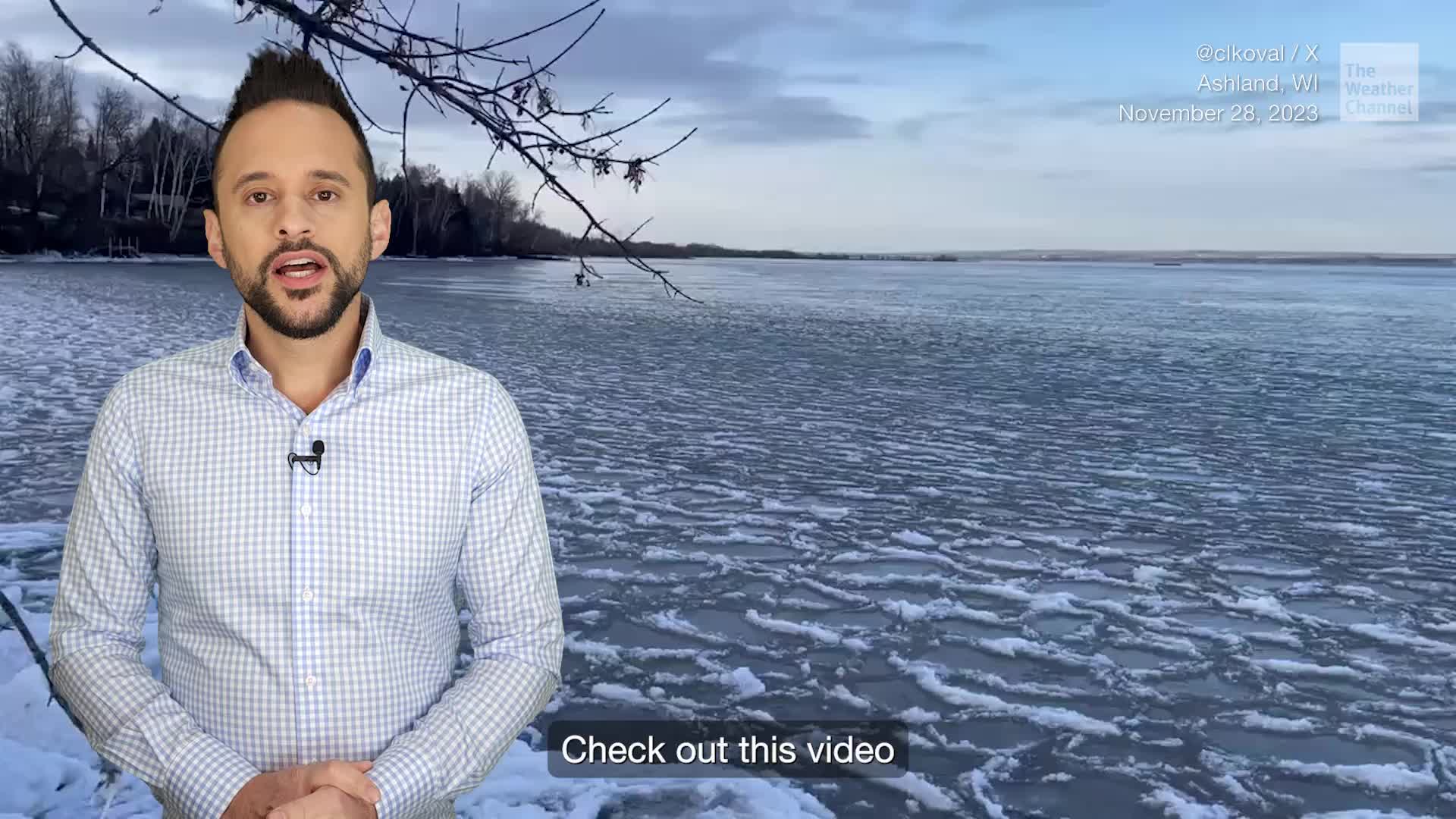 Frosty Flapjacks: What Is Pancake Ice? - Videos from The Weather Channel
