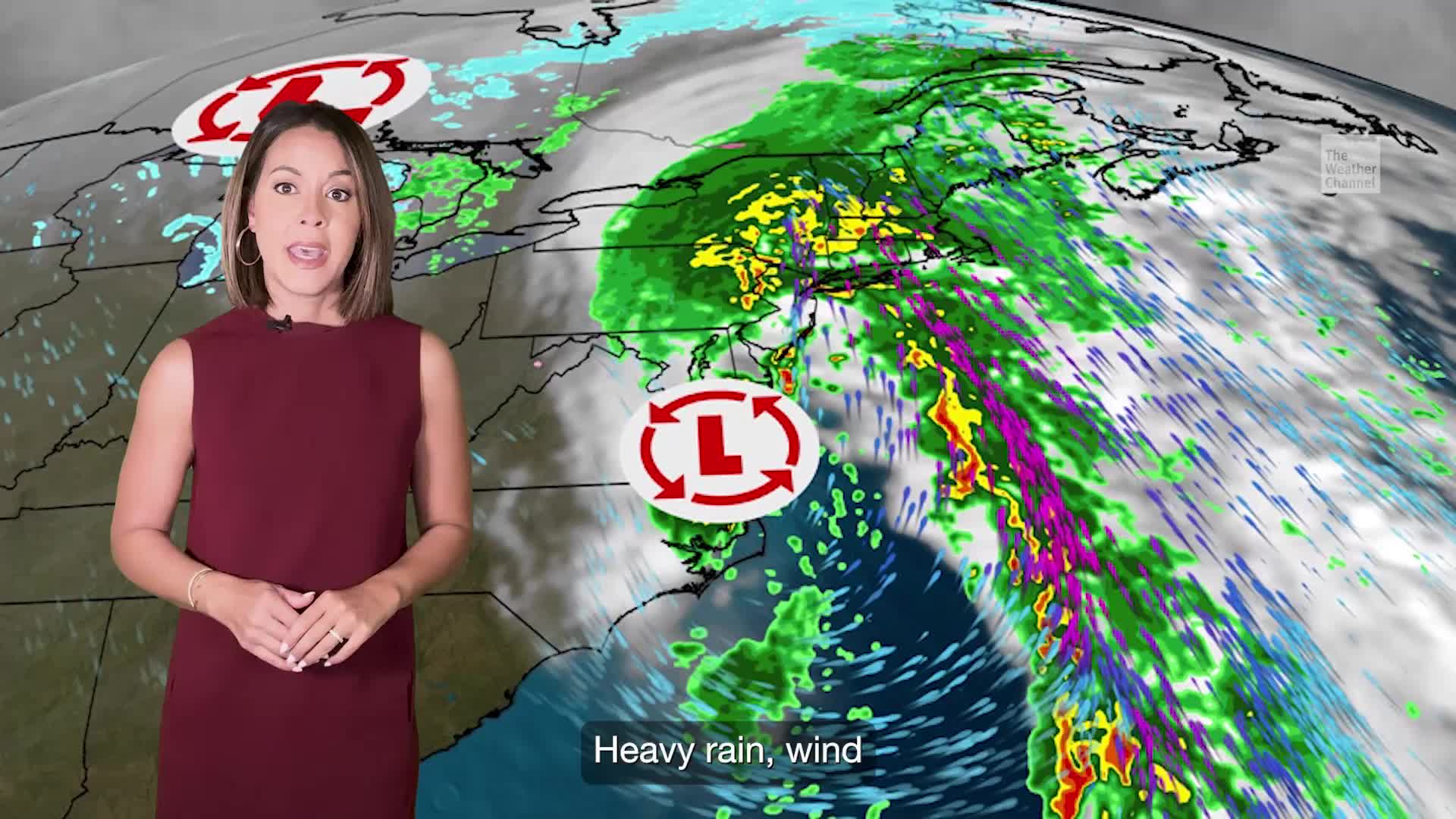 Strong Coastal Storm Hits Northeast Today - Videos from The Weather Channel