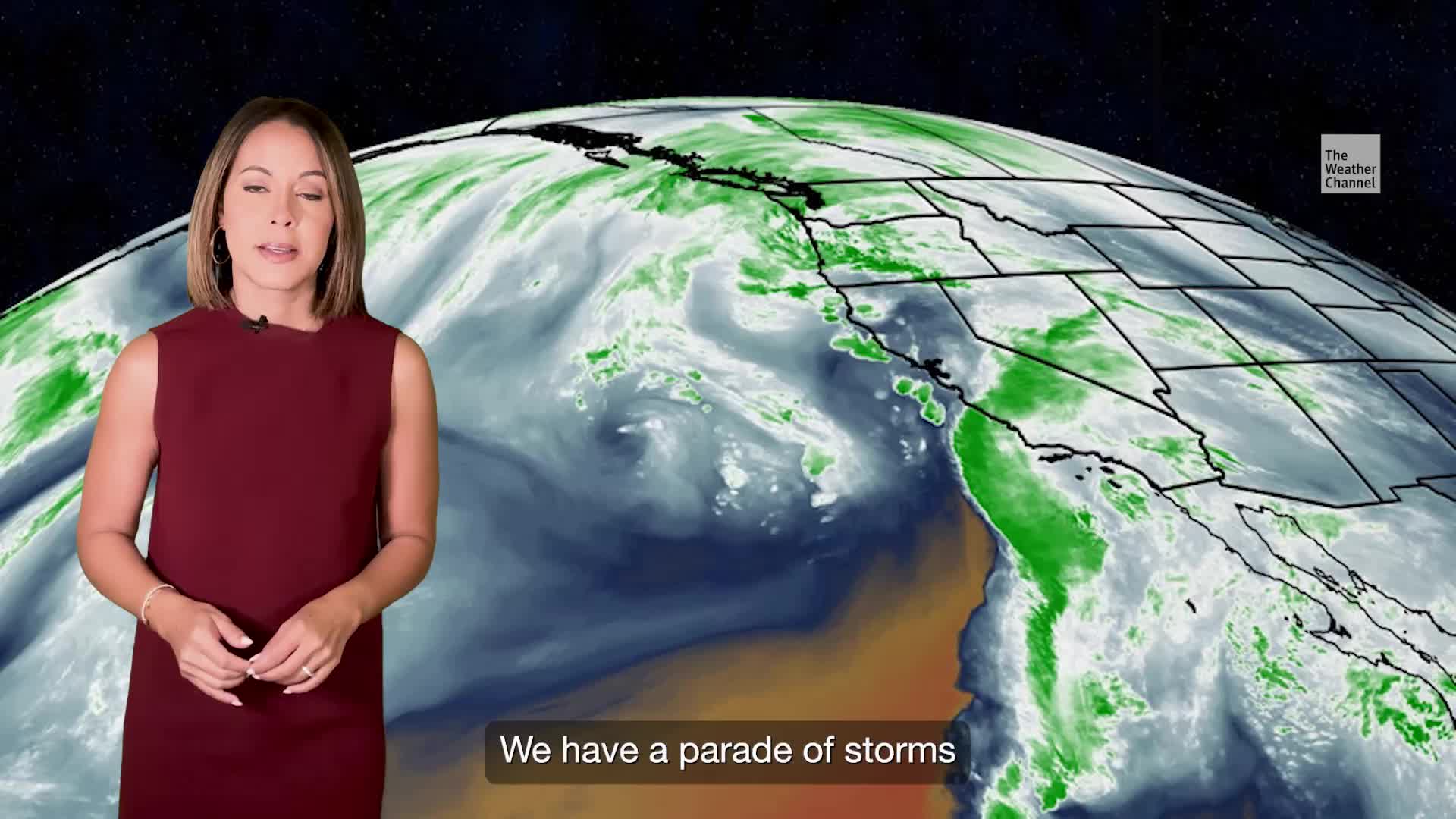 West Coast Facing Sequential Storms - Videos from The Weather Channel