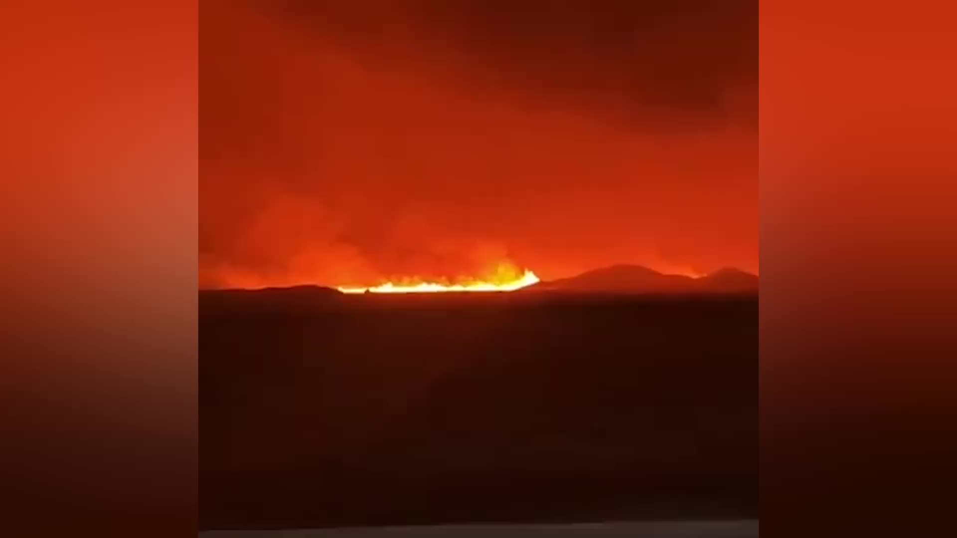 Driver Has Incredible View As Volcano Erupts - Videos from The Weather ...