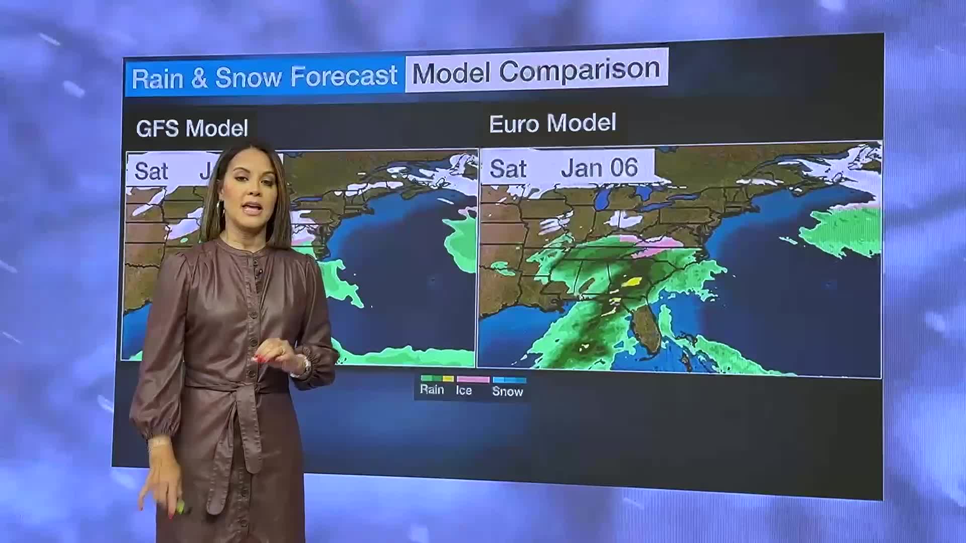Snow Or Rain? Depends On This Line - Videos from The Weather Channel