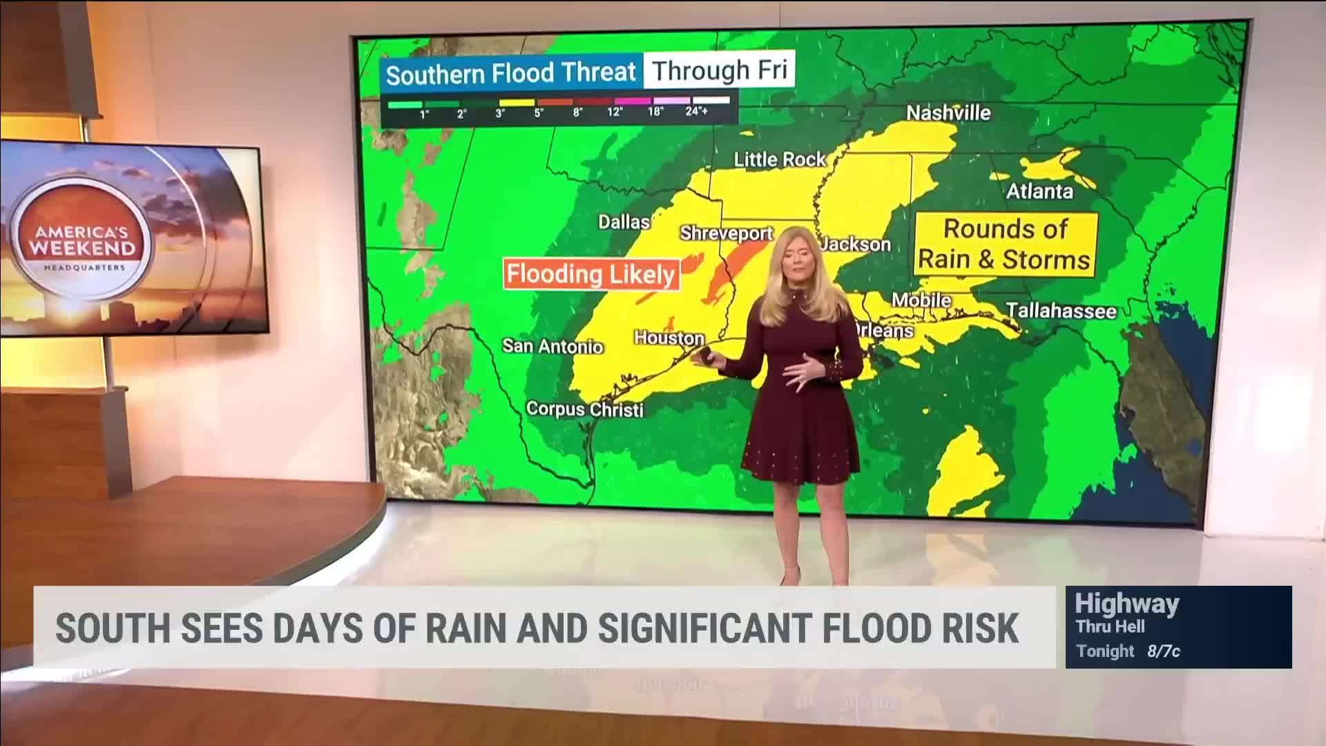 Flooding Rain Possible For The South This Week - Videos from The ...
