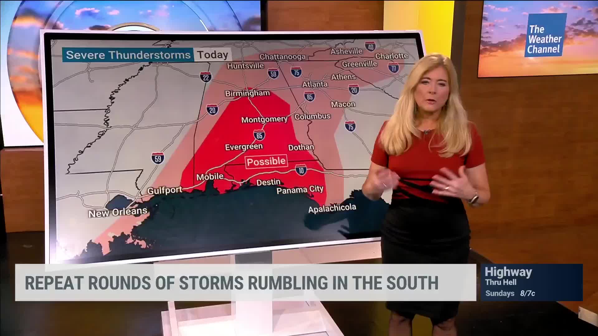 Strong Storms And Flooding Rain Possible For South - Videos from The ...