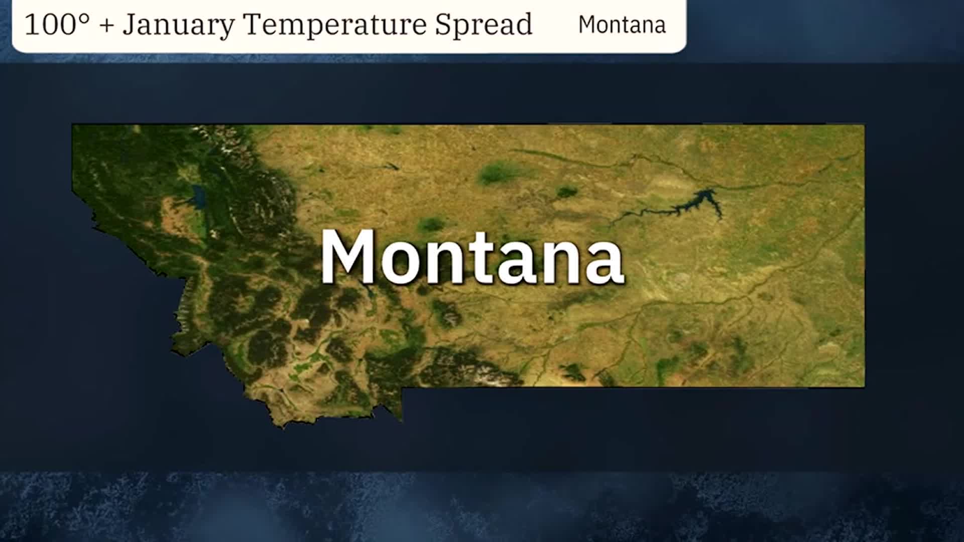 100-Degree Temperature Swings In Montana - Videos from The Weather Channel