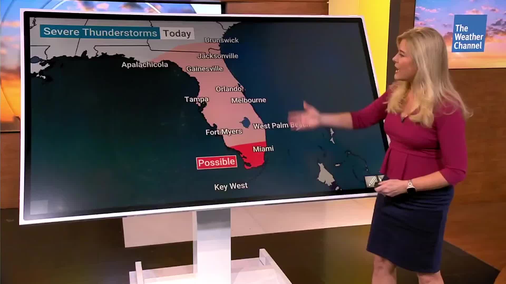 Stormy Sunday In Southeast, Severe Possible - Videos from The Weather ...