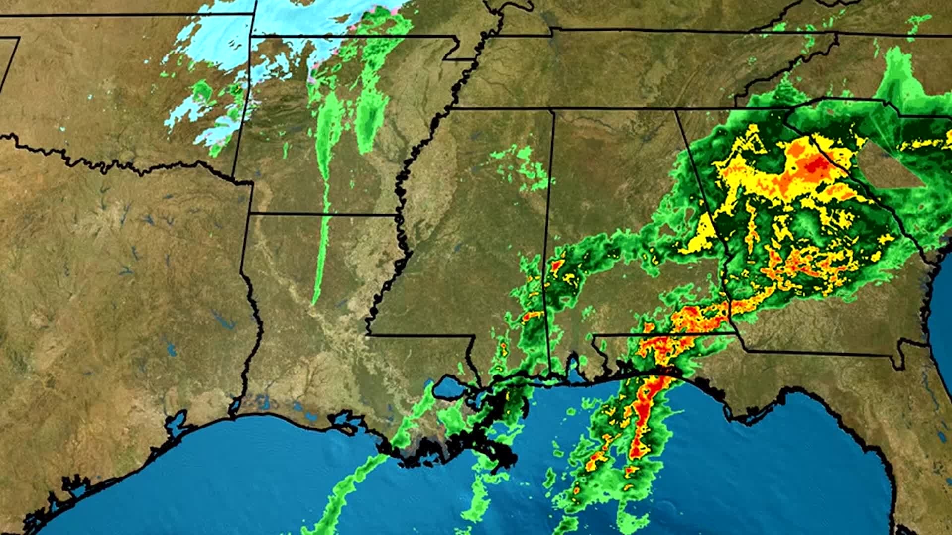 Dryer Conditions For South But More Rain On The Way - Videos from The ...