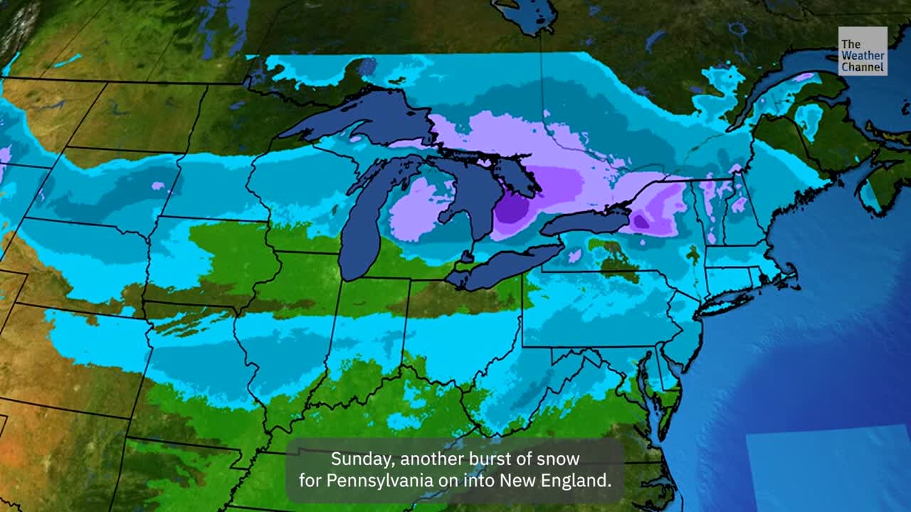 Another Snow Threat In The Forecast - Videos from The Weather Channel