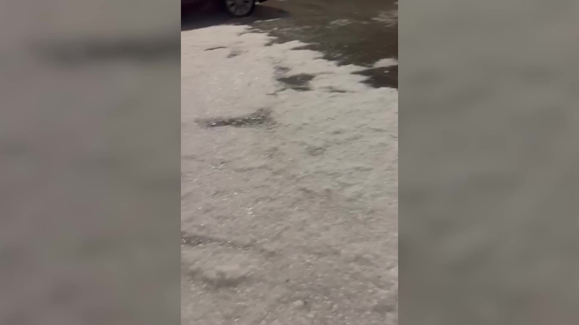 ‘Is This For Real?’ Hail Hits Desert Nation - Videos from The Weather ...