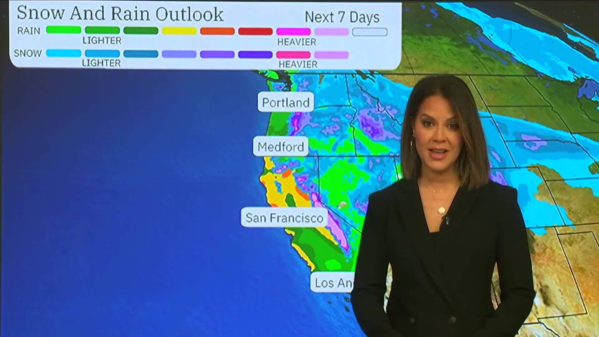Atmospheric River Returns To California - Videos from The Weather Channel