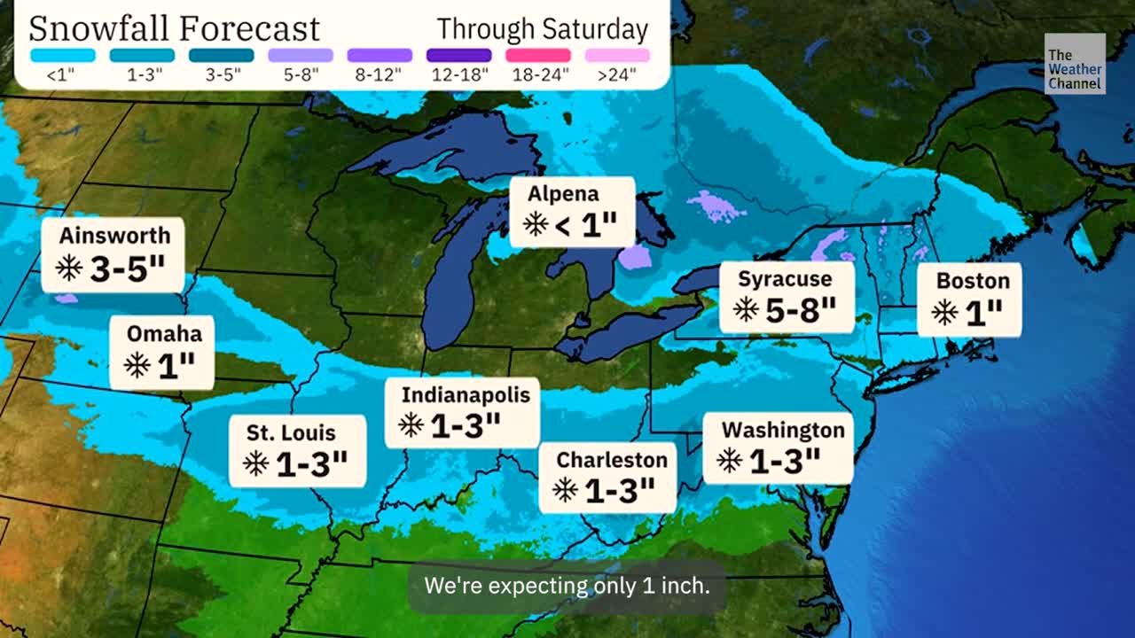 Another Shot Of Snow Incoming - Videos from The Weather Channel
