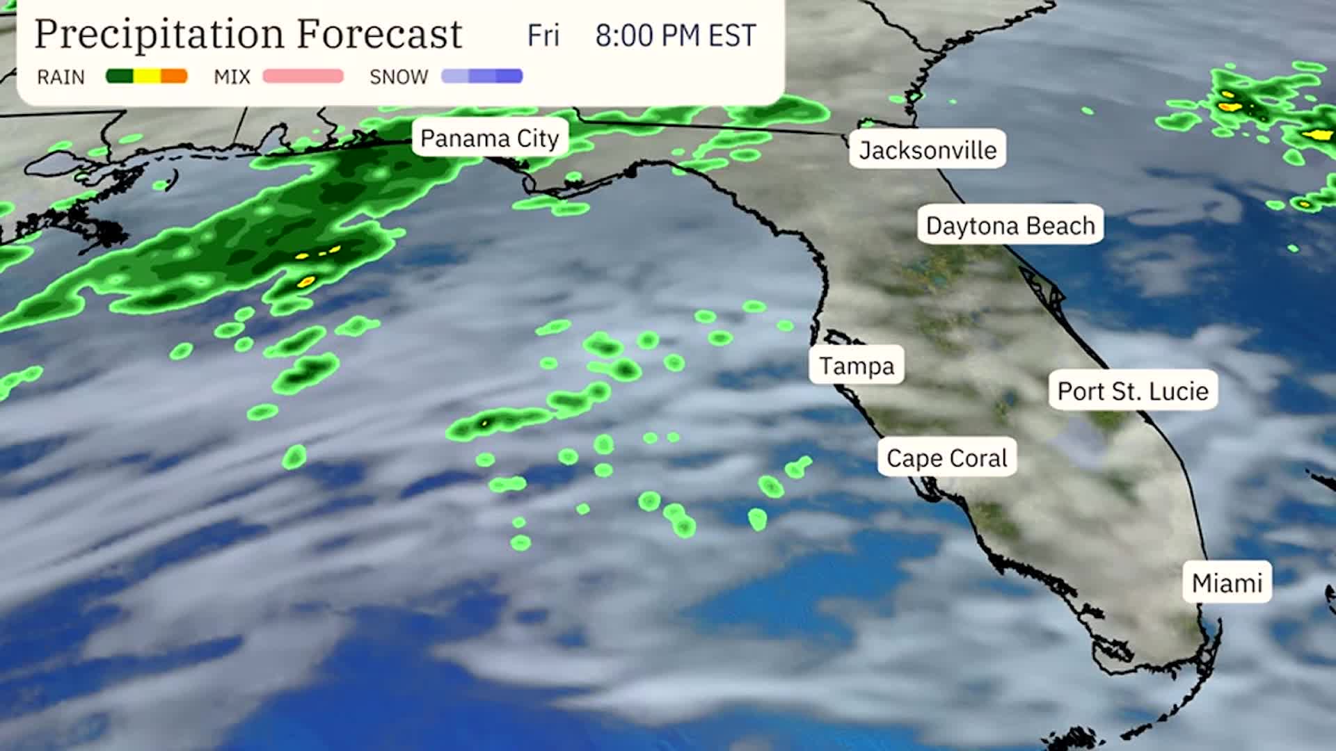 Rainy Presidents Day Weekend Ahead For Florida - Videos from The ...