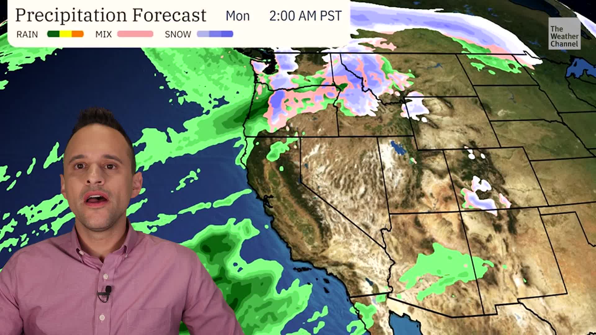 More Rain, Snow Ride Across Western US - Videos from The Weather Channel