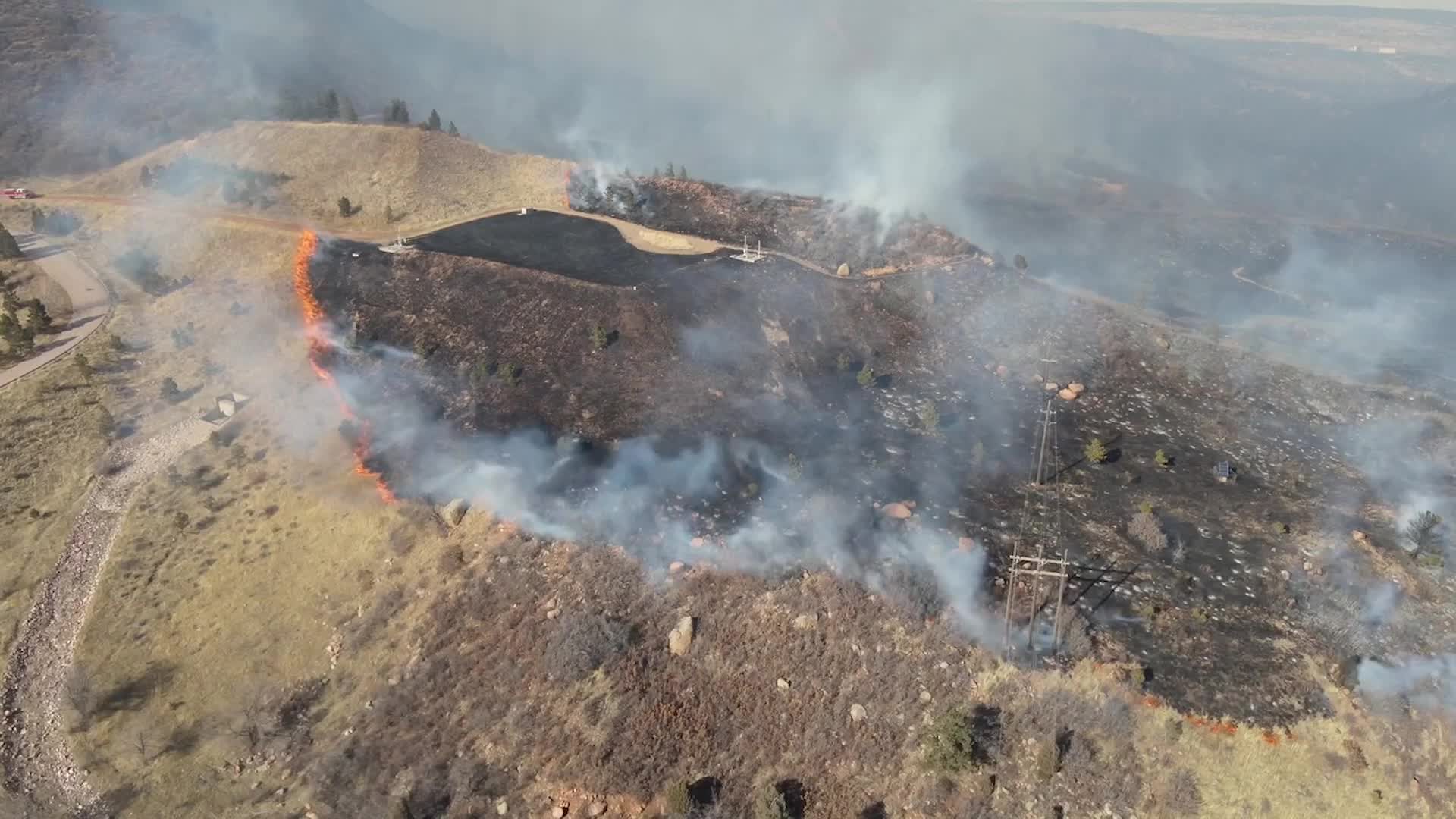 Fire Breaks Out Near Air Force Academy - Videos from The Weather Channel