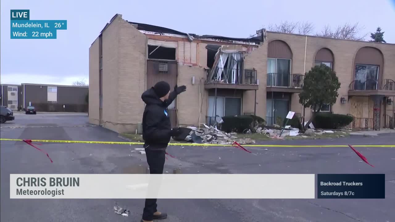 Chris Bruin Shows Chicago Area Tornado Damage - Videos from The Weather ...