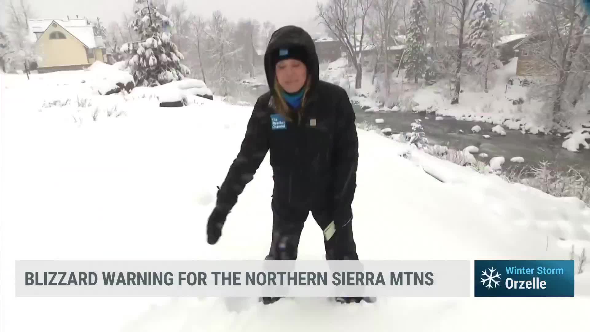 Heavy Snow Continues In The Sierra - Videos from The Weather Channel