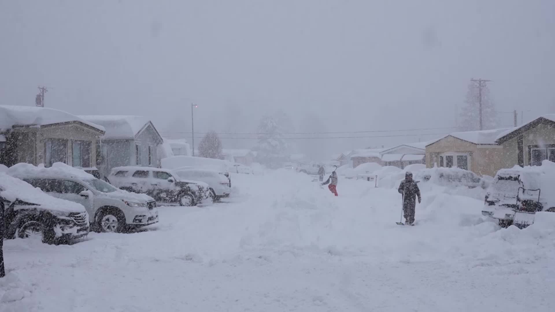 Cars, Entire Levels Of Homes Engulfed In Snow - Videos from The Weather ...