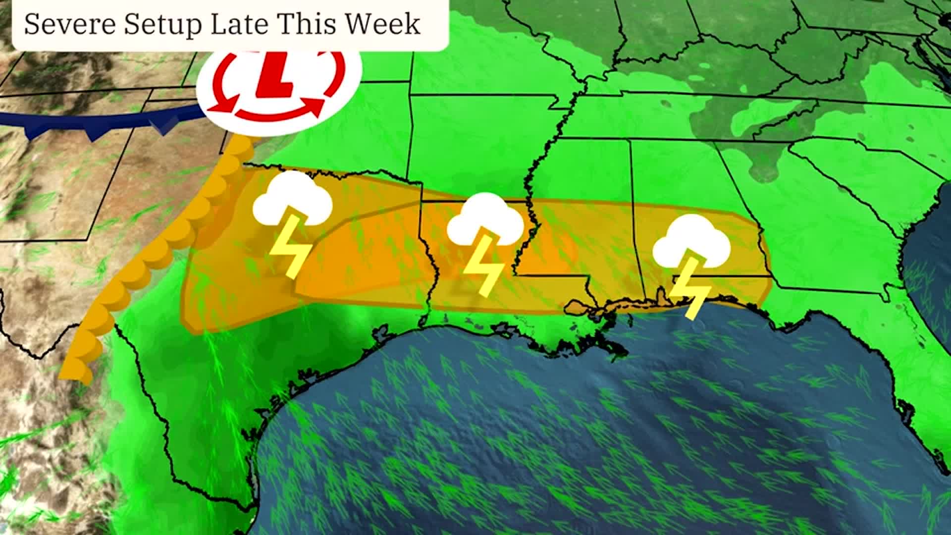 A Severe Threat Probable For Late This Week - Videos from The Weather ...