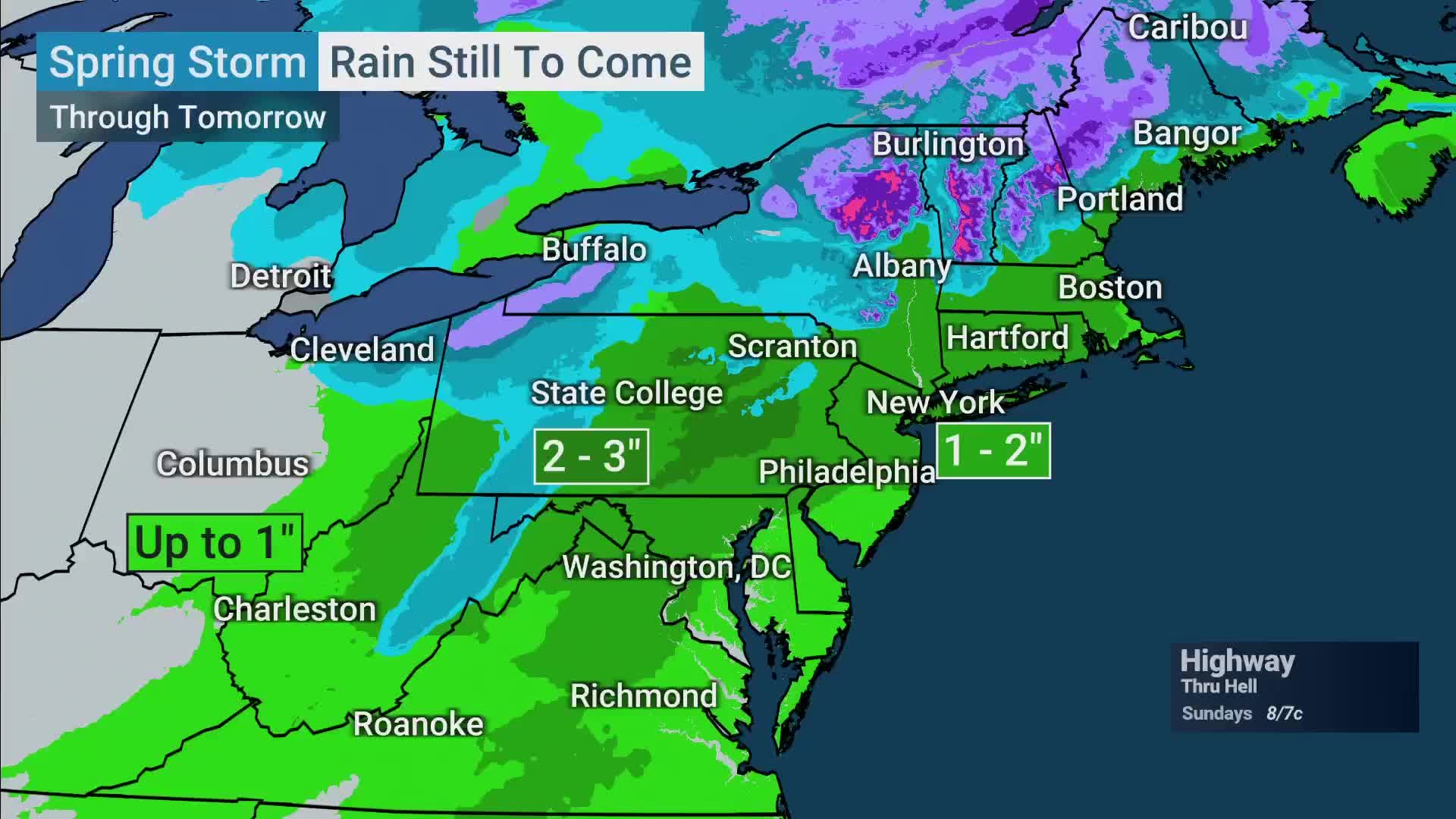 Spring Storm In Northeast - Videos from The Weather Channel