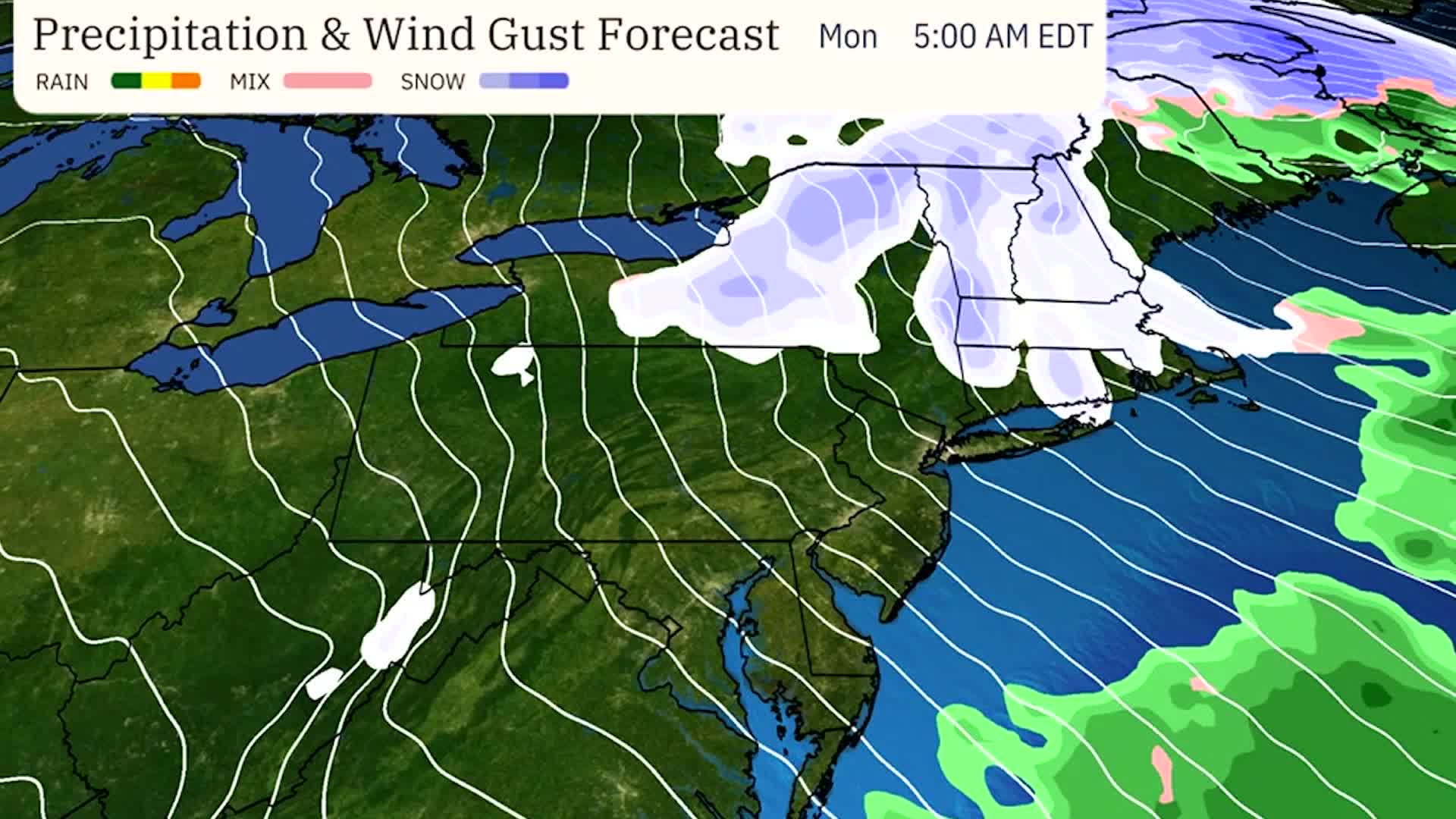 Windy Monday Ahead For Northeast - Videos from The Weather Channel