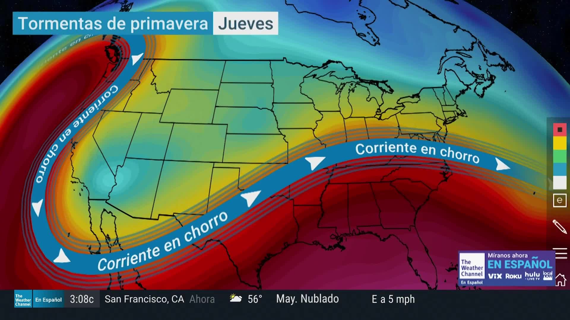Seguimiento a las Tormentas de Primavera - Videos de The Weather Channel
