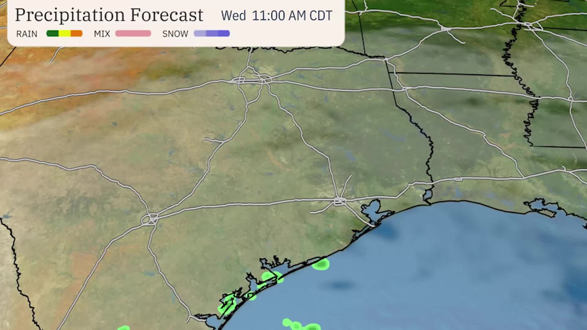Stormy Weather Returns To Houston - Videos from The Weather Channel