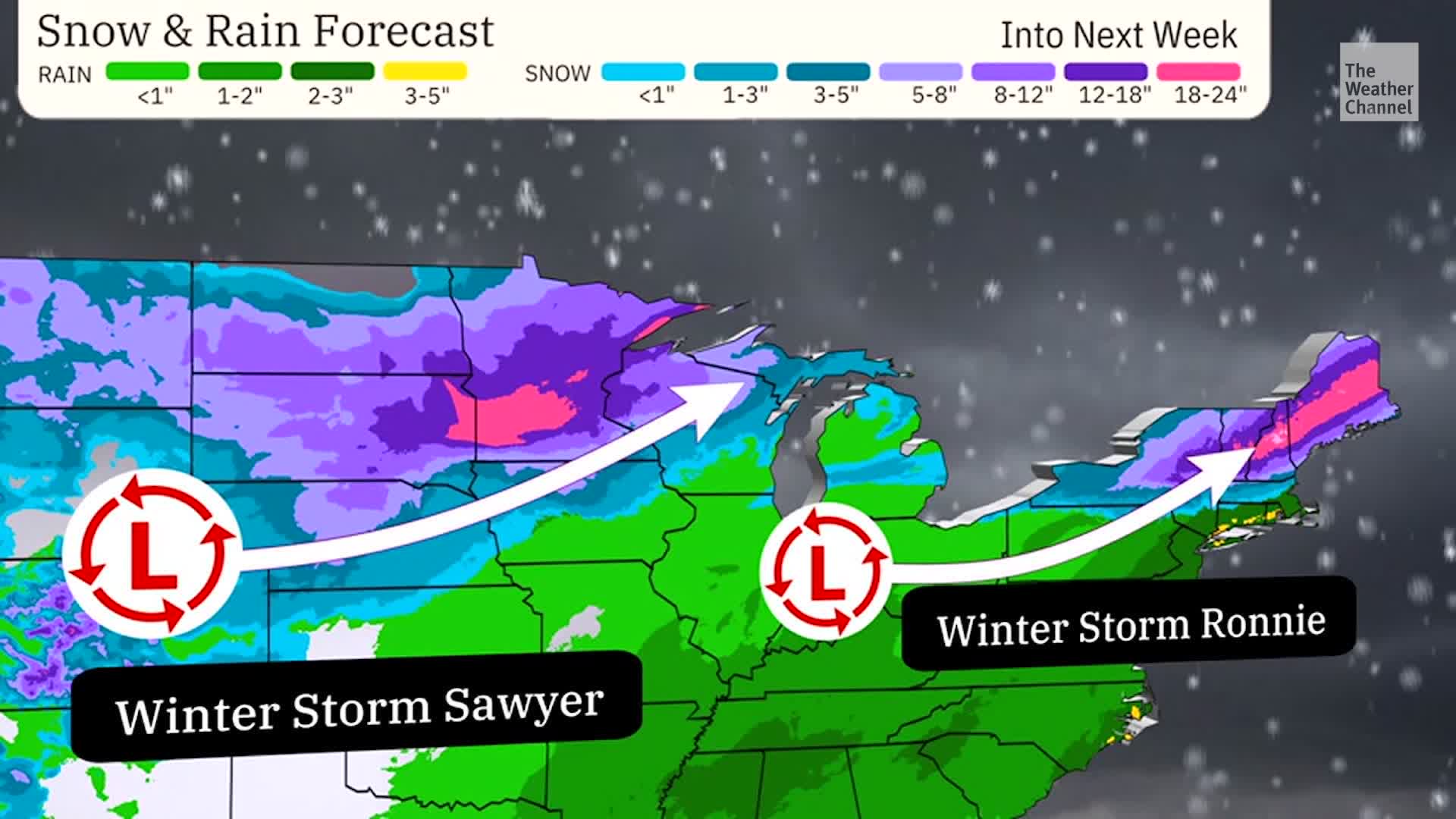 Big Snowmakers To Hit Midwest, Northeast - Videos from The Weather Channel