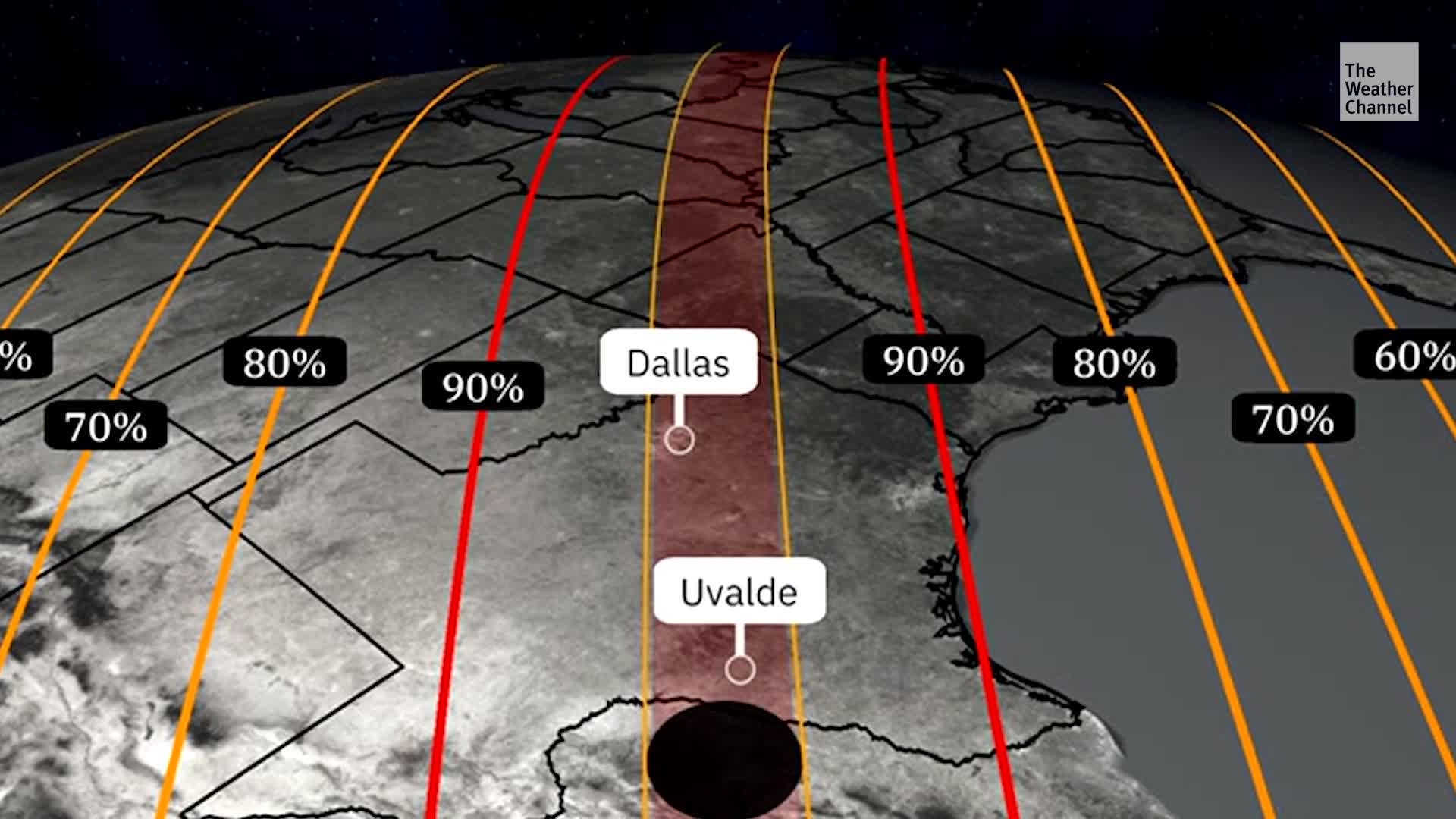 Here's How Much Of An Eclipse You'll See - Videos from The Weather Channel