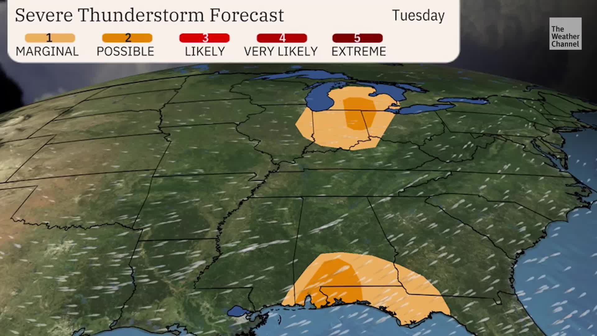 Eastern Storm Carries Severe Storms, Rain - Videos from The Weather Channel