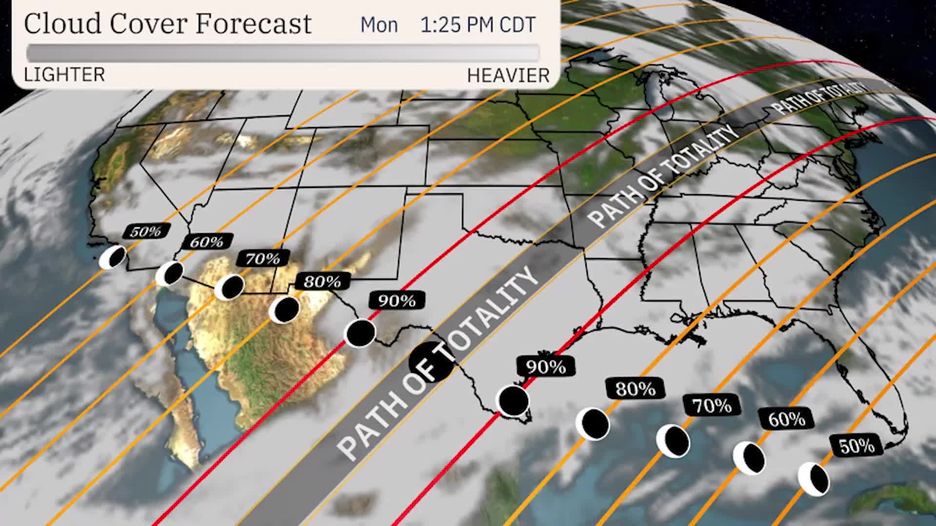 Here’s Your Solar Eclipse Viewing Forecast - Videos from The Weather ...