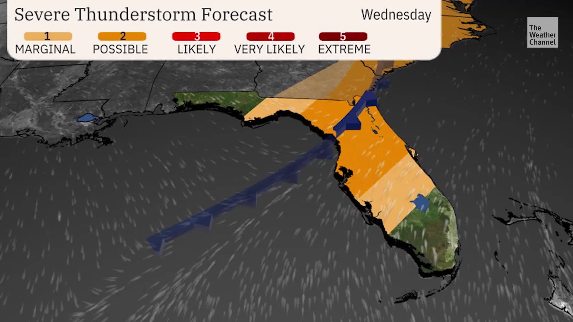 Severe Weather Threat For Florida - Videos from The Weather Channel