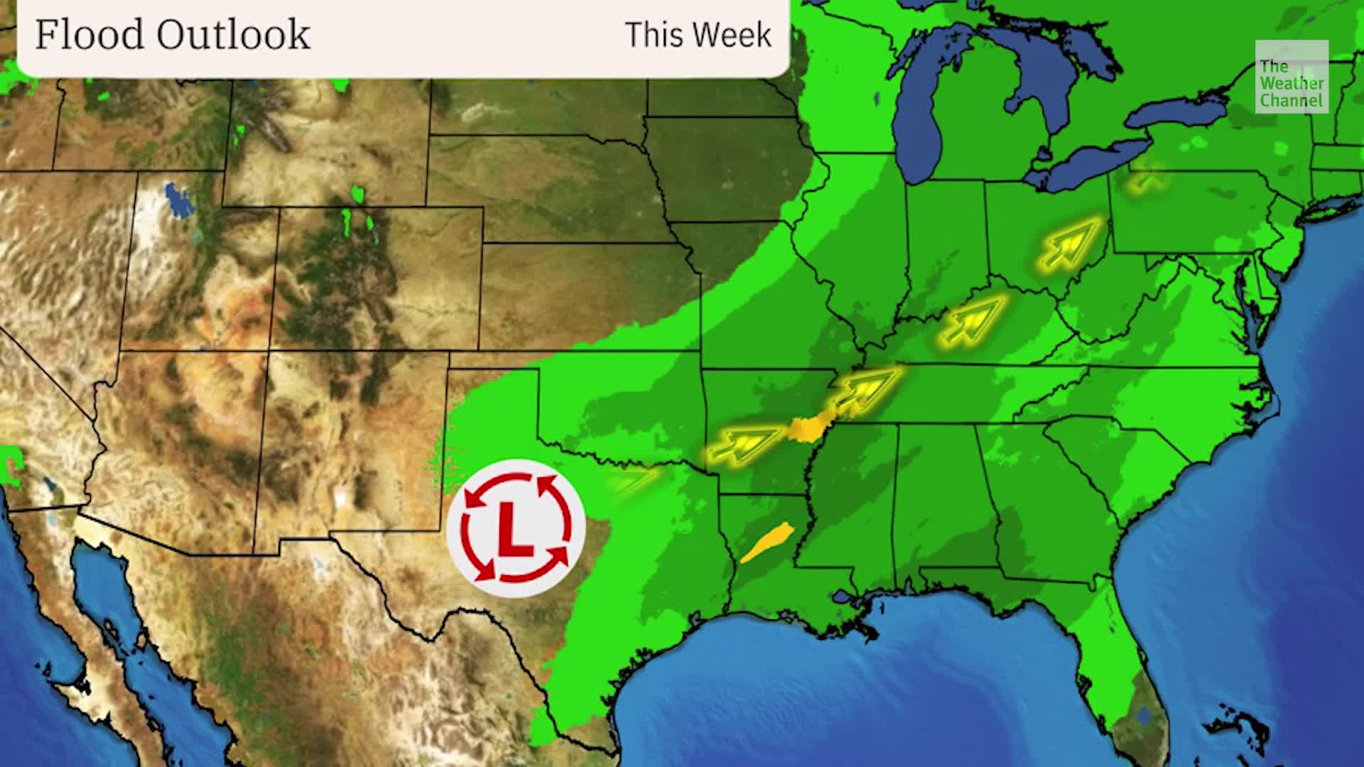 Flooding Concerns To Increase In South, East - Videos from The Weather ...