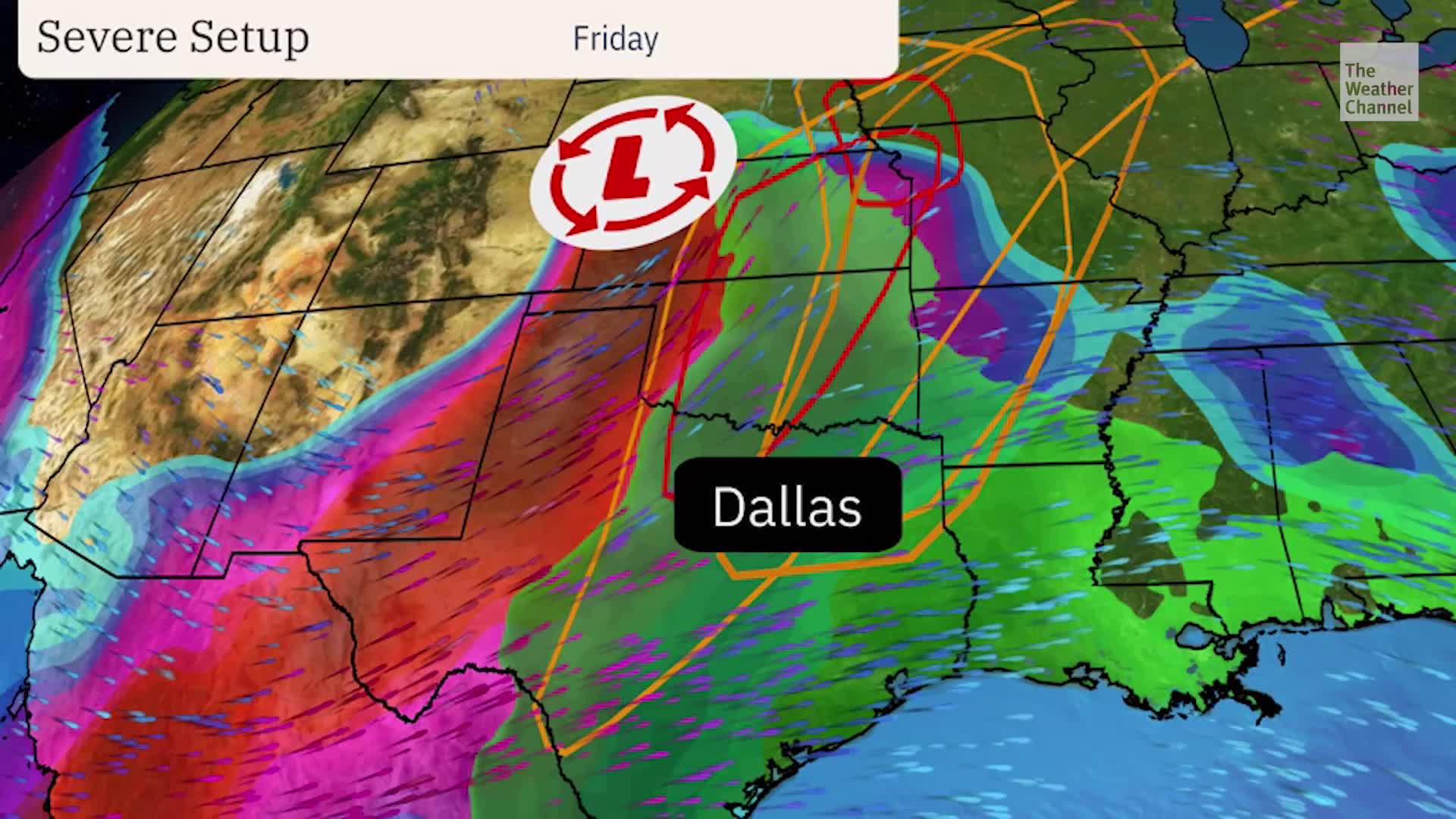 Dallas Area: Hail, Wind, Tornadoes, Flooding Ahead - Videos from The ...