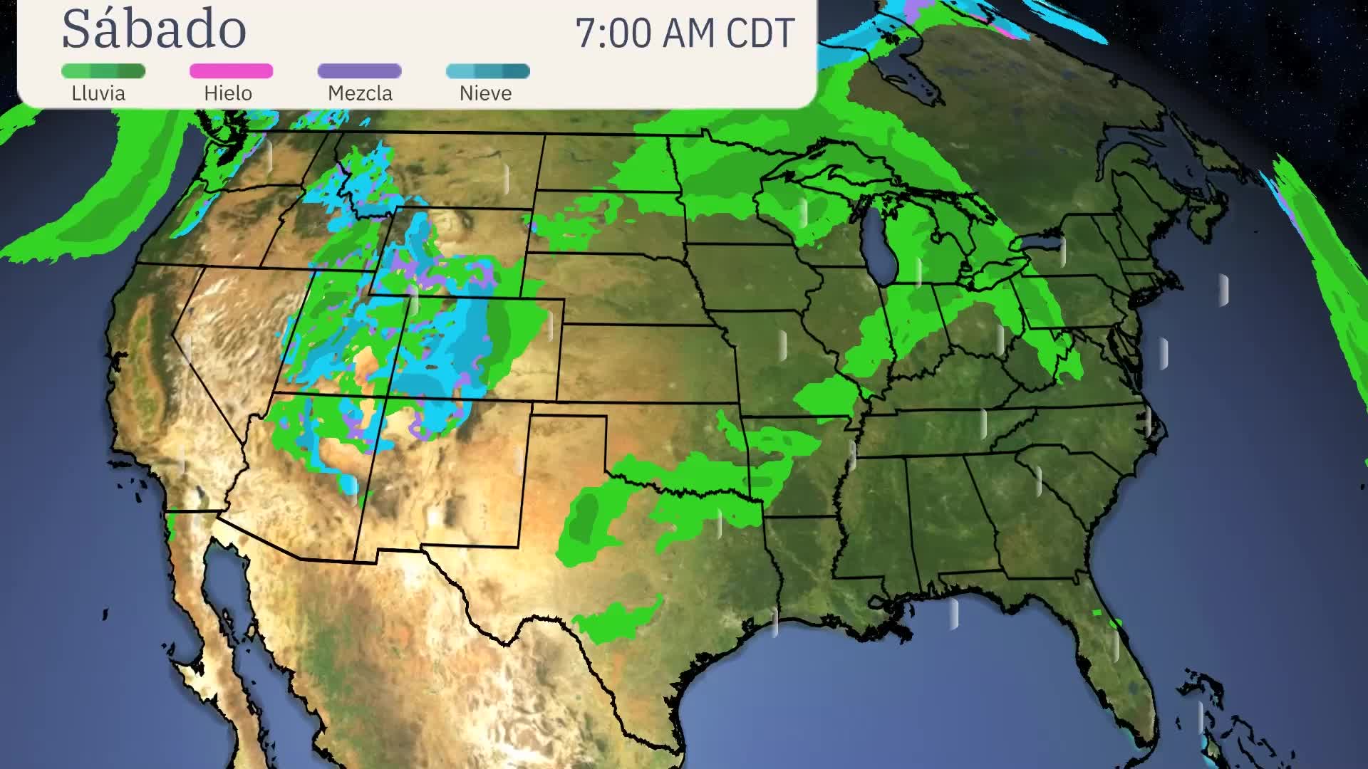 Radar del tiempo nacional y local, pronóstico diario, huracanes e ...