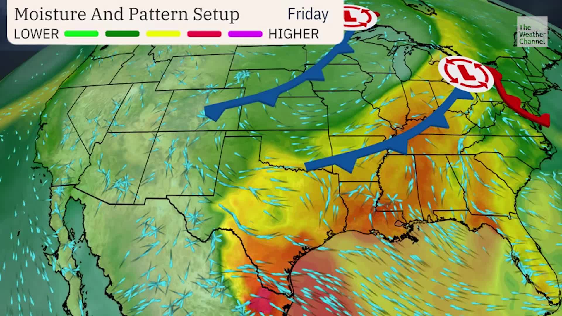 Very Few Spots Stay Dry Through Sunday - Videos from The Weather Channel