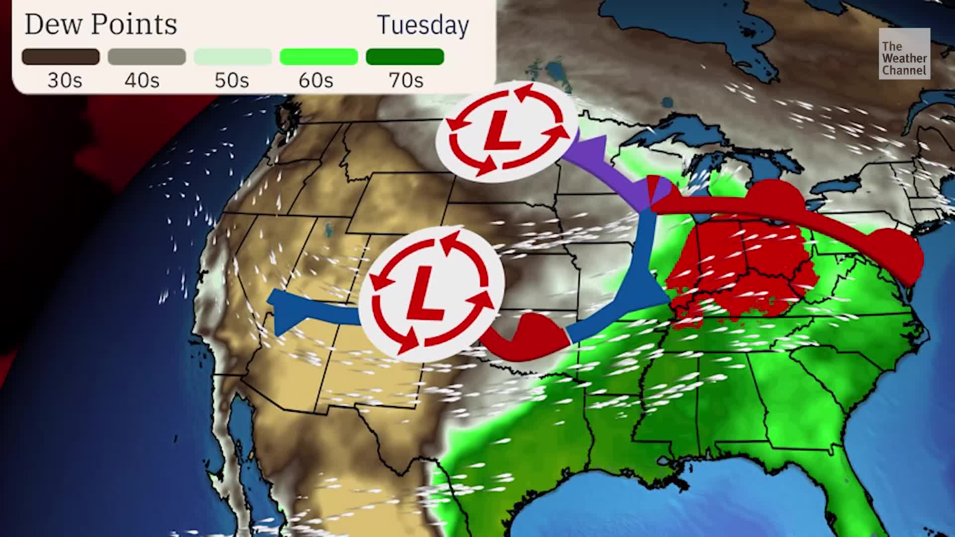 Severe Threat Returns Midweek To Kentucky - Videos from The Weather Channel