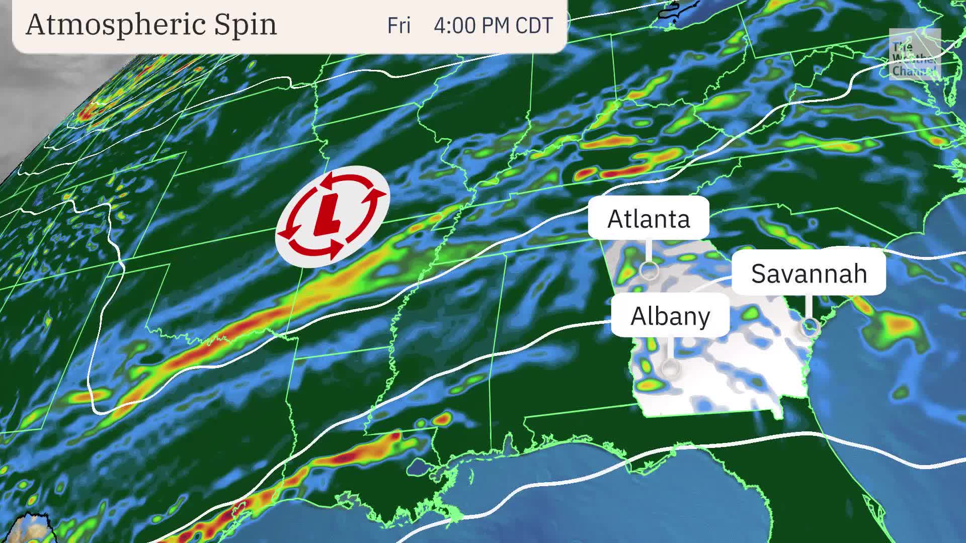 Will This Weekend Be A Washout In Georgia? - Videos from The Weather ...