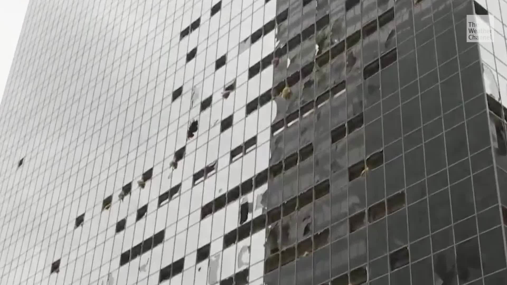 Why High-Rise Windows Blow Out In Storms - Videos from The Weather Channel