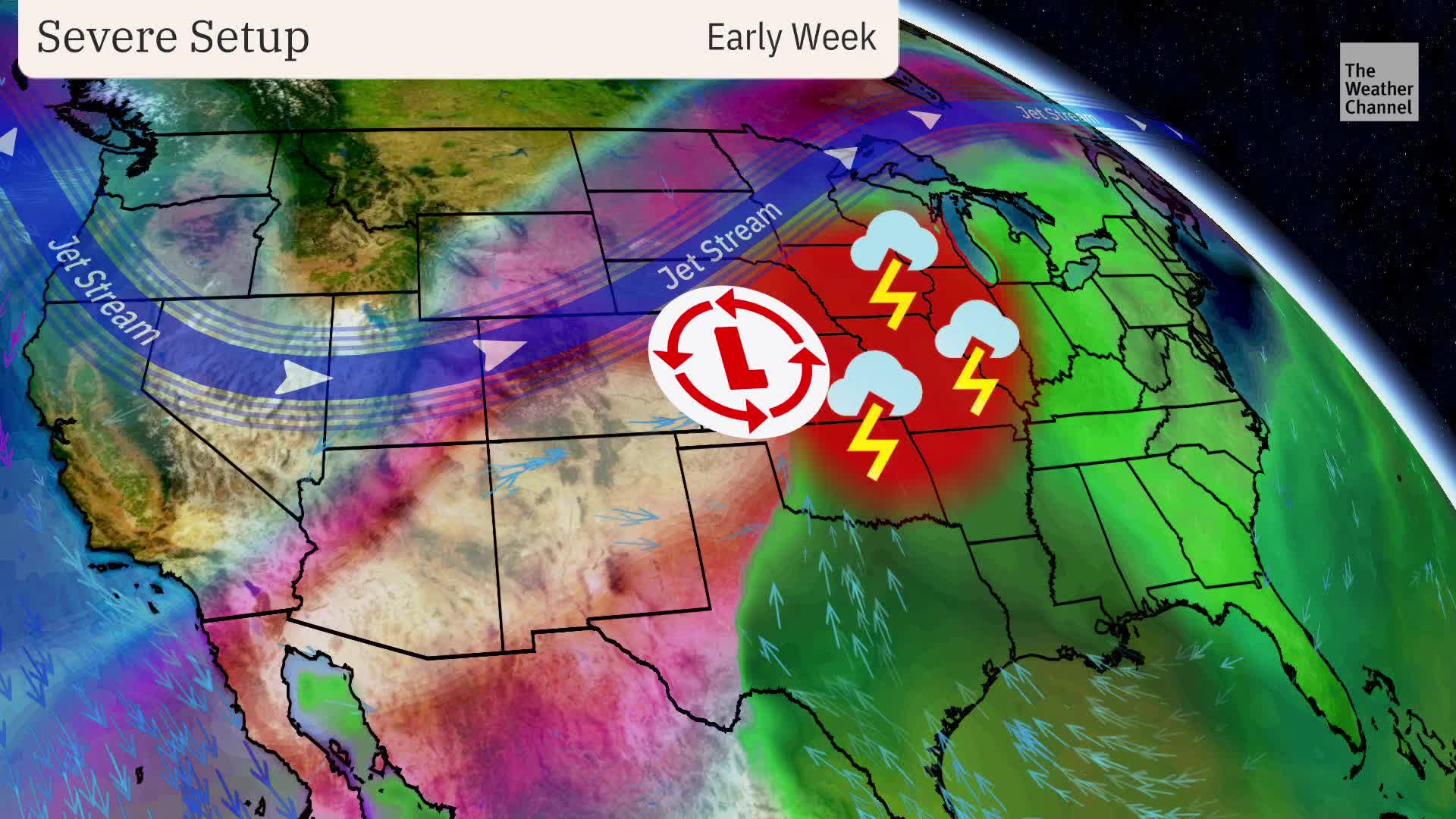 Severe Threat Shifts Northward Next Week - Videos from The Weather Channel