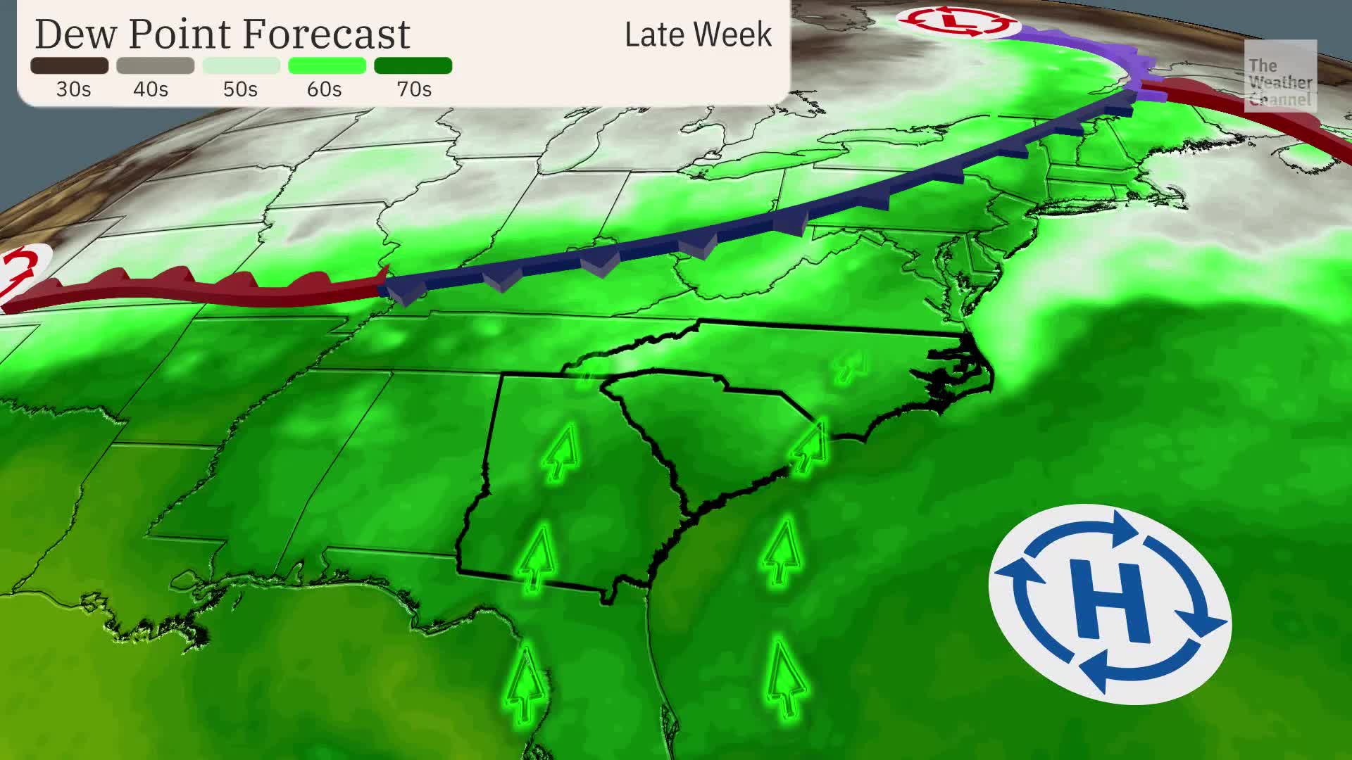 Rain Returning To Georgia, Carolinas - Videos from The Weather Channel