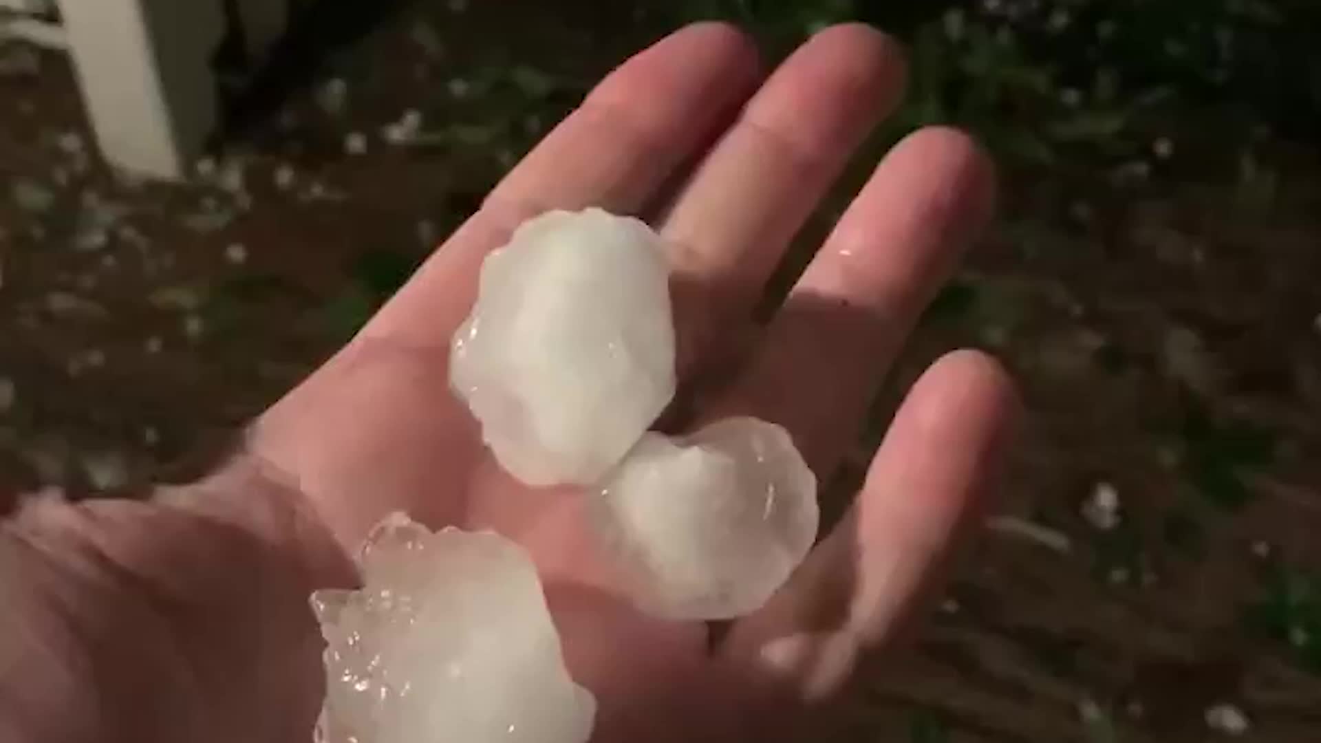 Watch: Massive Hail Comes Fast And Furious - Videos from The Weather ...