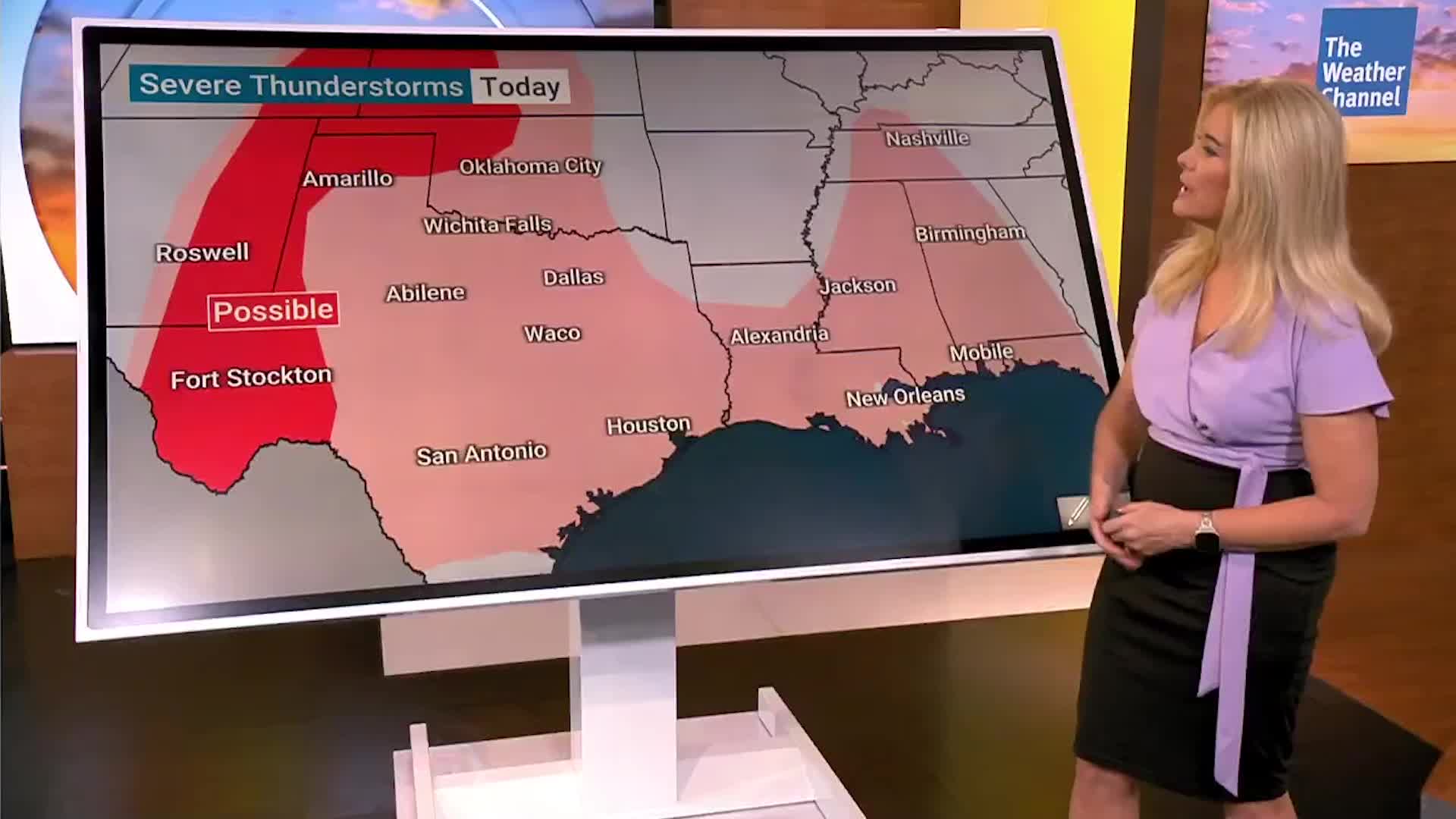 Stormy Saturday In Parts Of The South - Videos from The Weather Channel